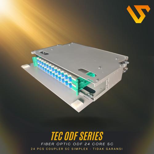 Jual Fiber Optic ODF/OTB 24 Core SC Lengkap Rackmount | ODF 24C SC ...