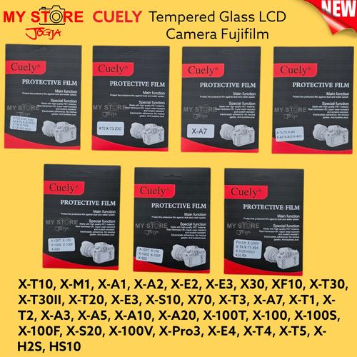 Jual Cuely tempered glass kaca layar lcd camera fuji kamera fujifilm X ...