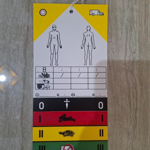 Jual Emergency Triage Tag Triage Card - Kota Depok - ambulance rental ...