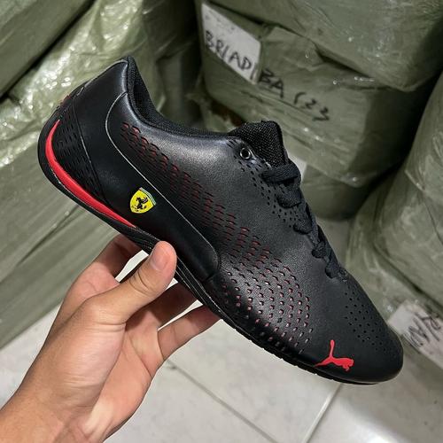 Jual Sepatu Puma Scuderia Ferrari Drift Cat 5 - Black/Red - 39 ...