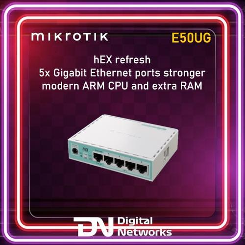 Jual E50UG Refresh ups RB750Gr3 Mikrotik E50UG hEX refresh Mikrotik REFRESH upgrade RB750Gr3 ...
