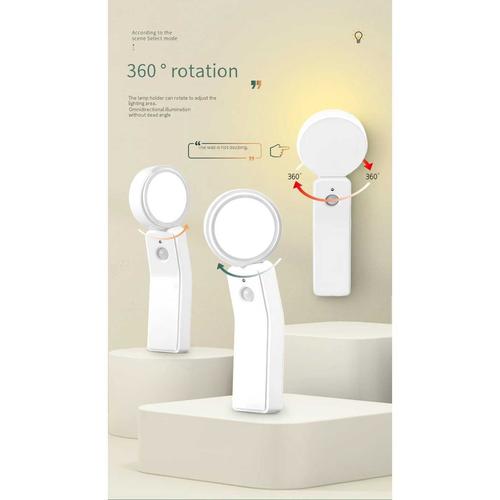 Jual lampu tempel sensor gerak magnetik multifungsi putar 360 derajat ...