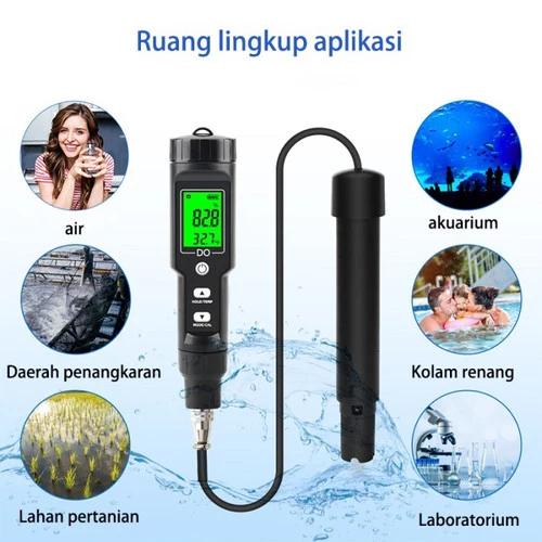 Jual Dissolved Oxygen Tester DO9100 DO Meter Oksigen Water Analyzer Air ...