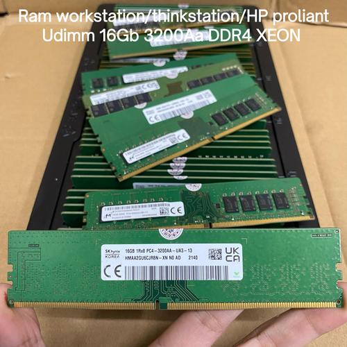 Promo Ram memory DDR4 16Gb 3200Aa UDIMM WORDSTATION/HP PROLIANT/THINKSTATION XEON DDR4 UDIMM ...