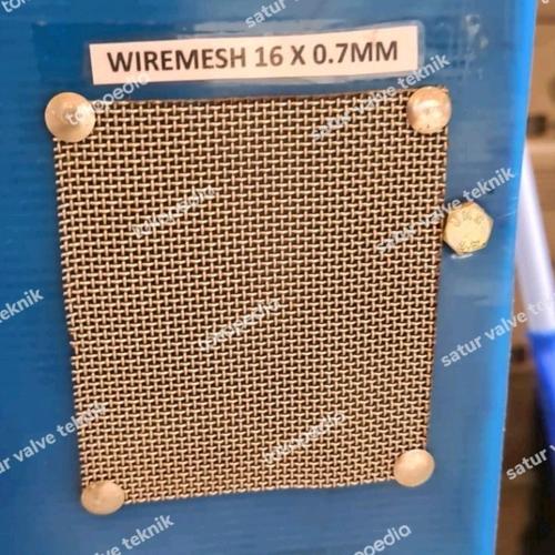 Jual kawat mesh wiremesh 6mm x 1,2mm x 8 meter stainless SS304 lurus ...