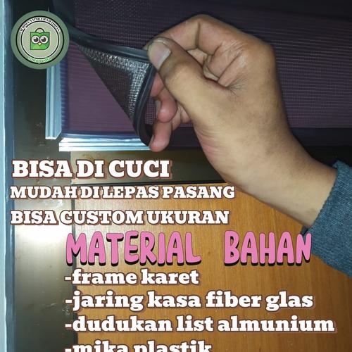Jual Kawat Nyamuk untuk Ruangan Ber AC Bisa Dicuci Mudah Lepas Pasang ...