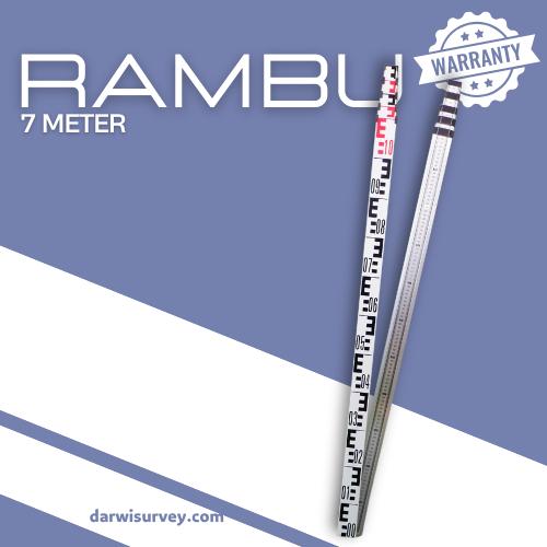 Jual Rambu Bak Ukur 7 Meter Untuk Waterpass Auto Level Digital ...