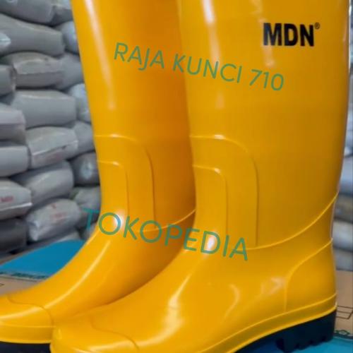Jual Sepatu Boots Kuning TEBAL / Sepatu Boot Tinggi Kuning APD ...