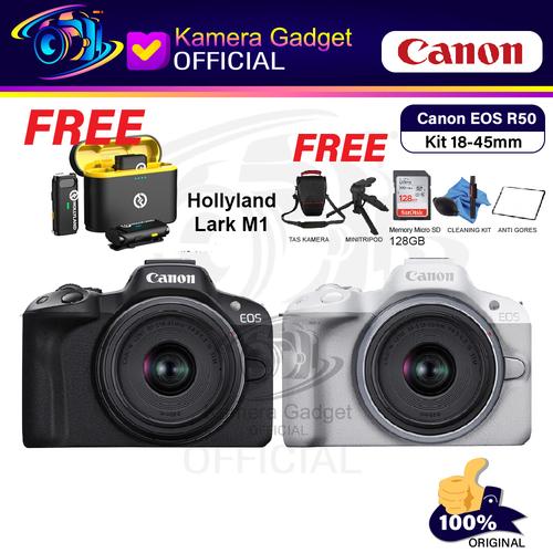 Promo Canon EOS R50 kit 18-45mm Mirrorless Camera EOS R 50 18-45mm ...