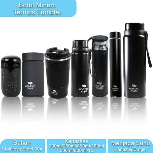 Jual Botol Minum Teh kopi Termos Tumbler Vakum Stainless Steel SUS304 ...