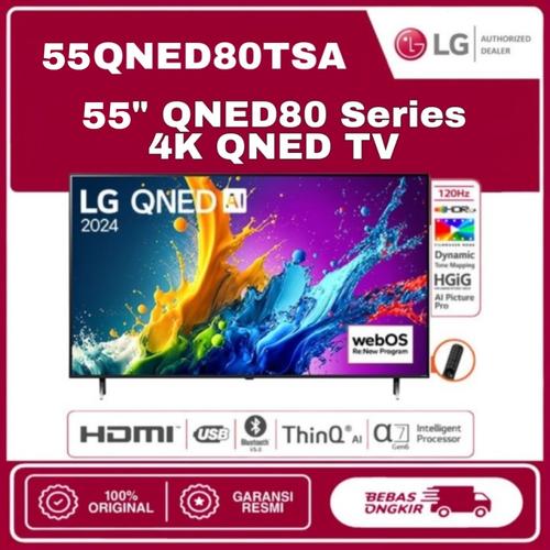 Promo TV LG 55QNED80 55 Inch 4K UHD QNED SMART TV QNED80 55QNED80TSA ...
