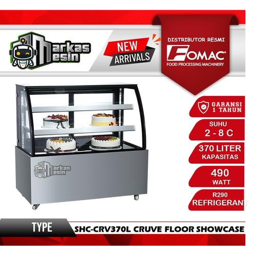 Jual Curve Floor Cake Showcase SHC-CRV370L Fomac Showcase Pendingin Kue ...