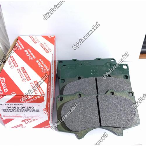 Jual Kampas Rem Depan Brake Pad Hilux Revo D.C Fortuner VRZ 04465-0K360 ...