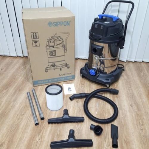 Jual Vacuum Cleaner Industri Wet & Dry Sippon 60 L 2 Motor HEPA13 ...