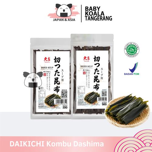 Jual DAIKICHI Kombu Dashi Konbu Dashima 50 g │ Kaldu Rumput Laut Import ...