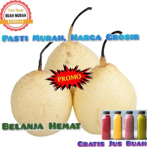 Jual PROMO 5kg Buah Pear Ya Lie Fresh Manis Segar Garing Renyah Toko ...