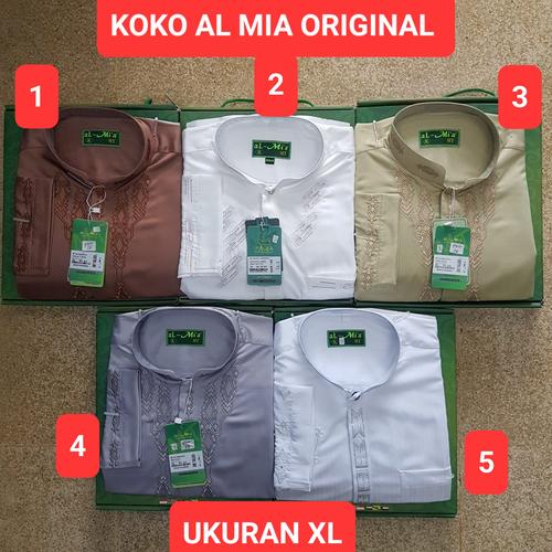 Promo koko al Mia lengan panjang original Al-mia ukuran XL - 3 ...