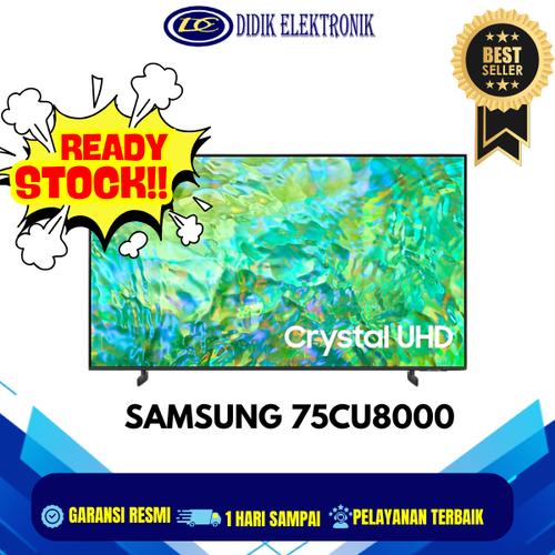 Promo SMART TV SAMSUNG 75 Inch 75CU8000 CRYSTAL UHD 4K UA75CU8000 ...