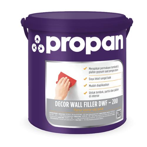 Jual PROPAN DECOR WALL FILLER DWF-200 PLAMUR DEMPUL TEMBOK - 4 KG ...