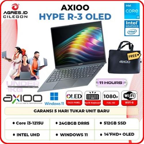 Promo AXIOO HYPE-R 3 OLED Intel Core i3-1215 24GB 512GB SSD 14.0-inch ...