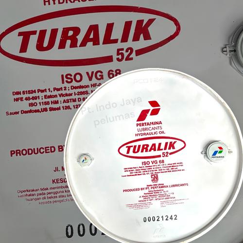 Jual Oli Hidrolik Turalik 52 Iso Vg 68 isi 209Liter - Jakarta Barat ...