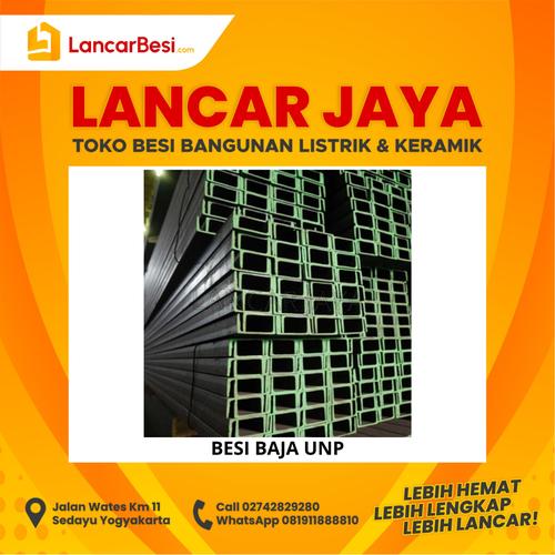 Jual Besi Baja UNP | Kanal U | Profil U | U Channel - 50x32x5x6M B ...