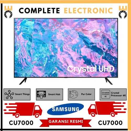 Jual Samsung Crystal UHD Smart TV 65 inch New Model 2023 - UA65CU7000 ...