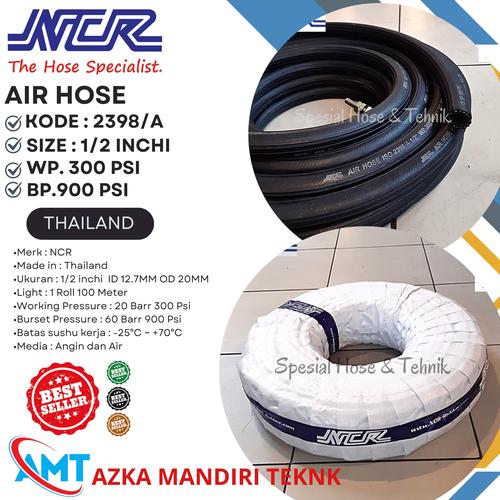 Jual NCR AIR HOSE 1/2 INCHI (12MM) 1 ROLL 100 MTR SELANG ANGIN ...