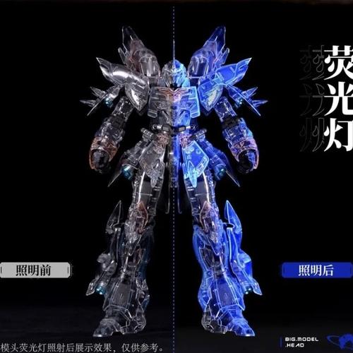 Jual Big Head Model Fluorescent Display Light Untuk Model kit 1/100 ...