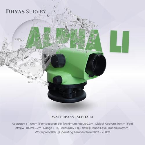 Jual Waterpass Automatic Level Alpha-Li | Waterpass Auto Level Alpha Li ...