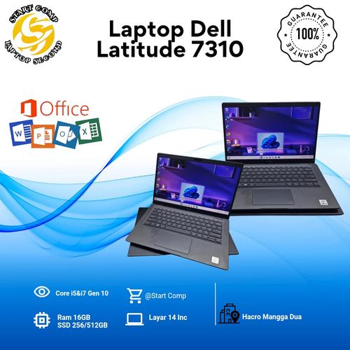 Jual Laptop Dell Latitude 7310 Core i5 Gen 10 Ram 16GB SSD 256GB Layar ...