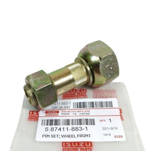 Jual BAUT RODA DEPAN KANAN ISUZU NKR71 NMR71 HUB BOLT FRONT RH NKR NMR ...