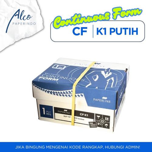 Jual CONTINUOUS FORM 1 PLY PAPERLINE Kertas Komputer - Kota Semarang ...