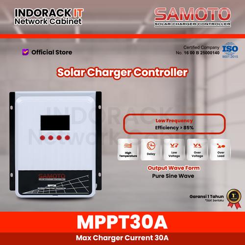 Promo SAMOTO MPPT30 Solar Charge Controller 30A SCC PV Solar Panel ...