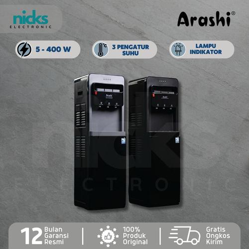 Jual Dispenser Galon Bawah Multifungsi Hot & Cool Arashi ABD 04C - ABD 03N HITAM - Kota Bekasi ...