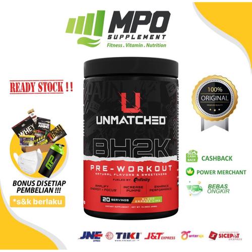 Jual Unmatched Supps BH2K (20 servings) Kris Gethin Preworkout Pre-workout Pwo World Class - Kab ...