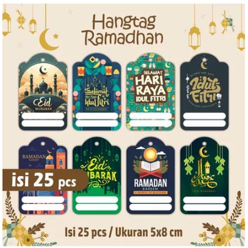Promo HANG TAG LEBARAN HADIAH HAMPERS HANGTAG PARSEL LEBARAN KARTU ...