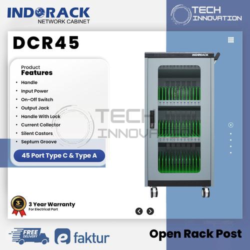 Jual INDORACK DCR45 Device Charging Rack 45 Devices Charging Cabinet ...