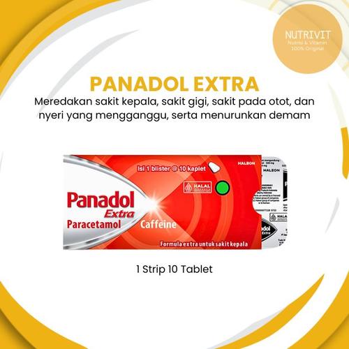 Jual PANADOL MERAH ISI 10 TABLET - Kota Surabaya - Nutrivit Surabaya ...