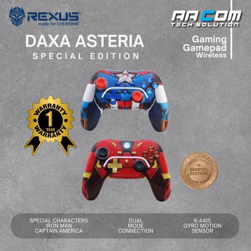 Jual REXUS DAXA ASTERIA MARVEL LIMITED EDITION ASTERIA AX1 WIRELESS ...