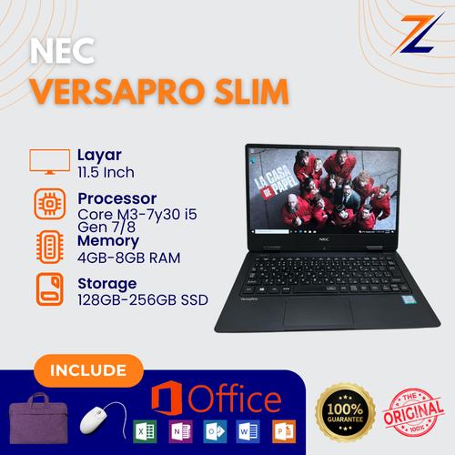 Jual Laptop nec versapro slim Core i5 Gen 8 Ram 8GB SSD 256GB Layar 11 ...