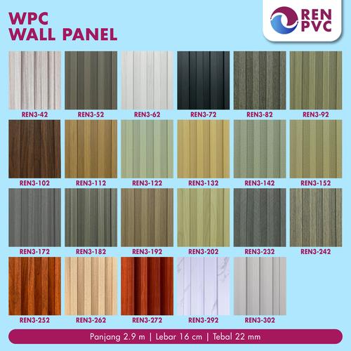 Jual REN PVC - Wall Panel WPC | 3D Wood Panel WPC 2CM - REN3-272 - Kota Surabaya - REN PVC ...