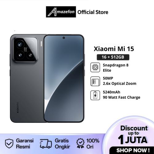 Promo Xiaomi Mi 15 5G 12/512GB 12/256GB Leica SD 8 Elite Garansi Resmi ...