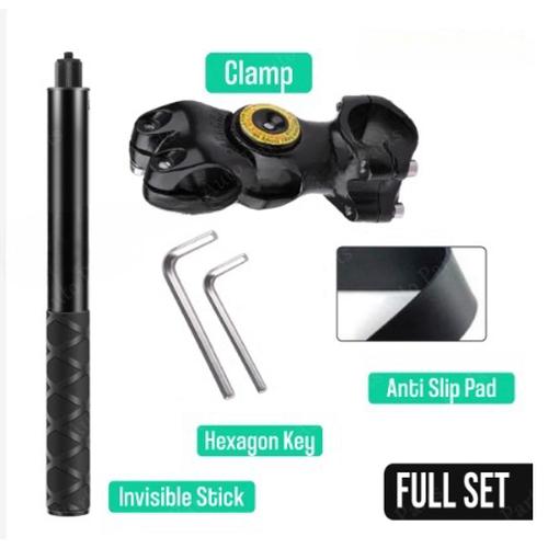 Promo Handlebar Tube Clamp Mount For Insta360 GoPro Max Monopod ...