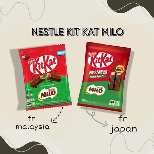 Jual Nestle Kit Kat Milo isi 10 - KitKatMiloMalay - Jakarta Barat ...