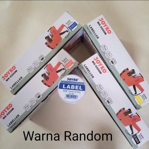 Jual Label Stiker isi Ulang/Refil Label Harga Joyko MX 5500 - Putih ...