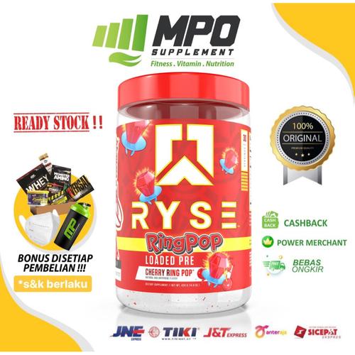 Jual Ryse Loaded Pre (30 servings) Ryse Preworkout Ryse Pre-workout Pwo ...