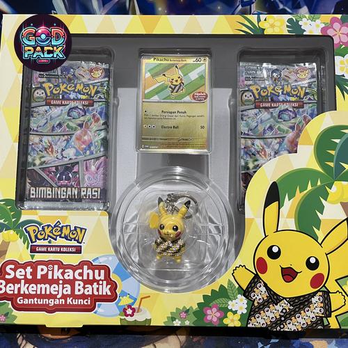 Jual Kartu TCG Pokemon Set Pikachu Batik - Kota Pekanbaru - GODPACK777 ...