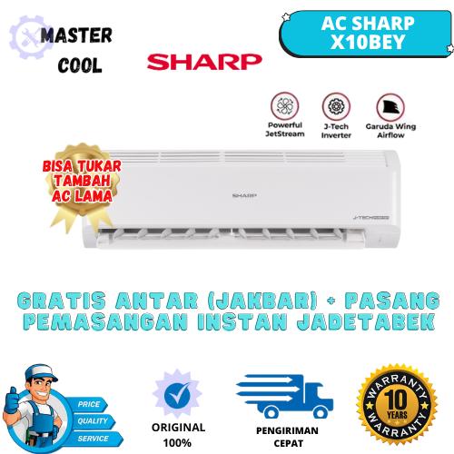 Jual AC SHARP 1PK AH - X 10BEY GARUDA SERIES INVERTER - UNIT ONLY ...