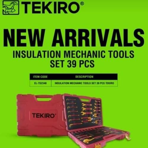 Jual TEKIRO - TOOL SET INSULATION MECHANIC TOOLS SET 39 PCS HEAVY DUTY ...